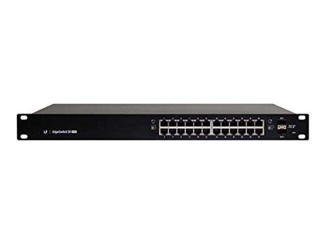 EdgeSwitch ES-24-250W 24-Port Managed PoE+ Gigabit Switch with SFP ...