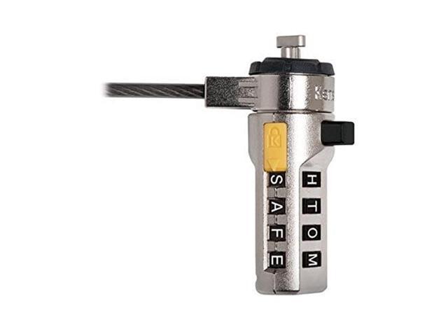 Kensington Portable Laptop Combination Cable Lock - Letter Combination ...