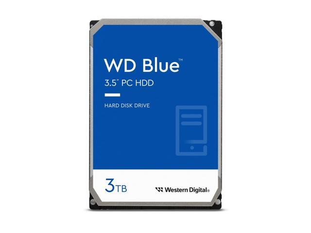 Western Digital 3TB WD Blue PC Internal Hard Drive HDD - 5400 RPM Class, SATA 6 Gb/s, 256 MB ...