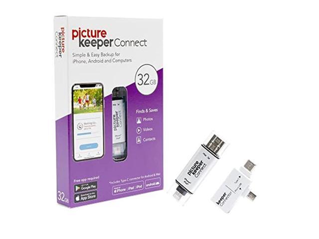 Picture Keeper Connect Photo & Video USB Flash Drive for Apple, Android ...