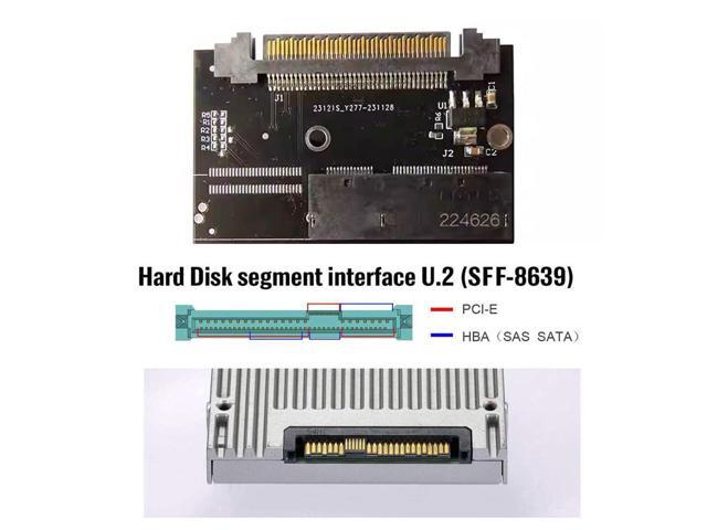 xiwai Upgrade Storage SSD Adapter U.2 SFF-8639 to NVMe Ruler 1U GEN-Z ...