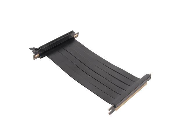 Bewinner PCIE 3.0 X16 Riser Cable, 180 Degree High Speed Flexible Dual ...