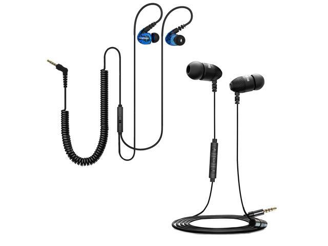 Joymiso Earbuds Headphones with 12Ft Extra Long Cord Length & Long Cord ...