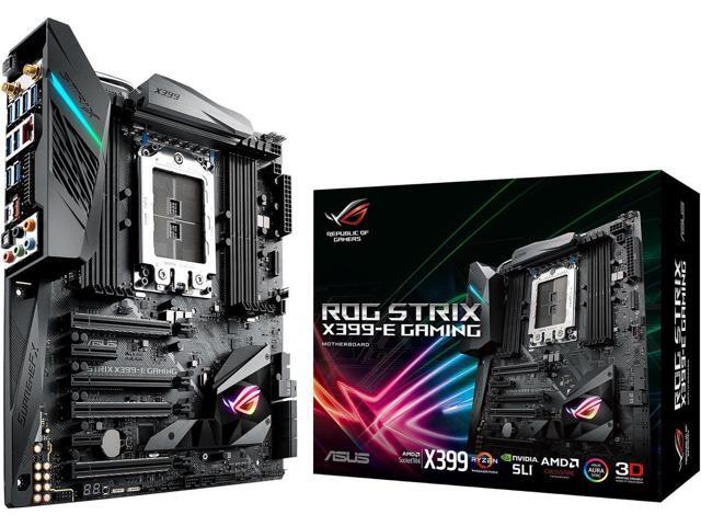 ROG Strix X399-E GAMING Desktop Motherboard - AMD Chipset - Socket TR4 ...