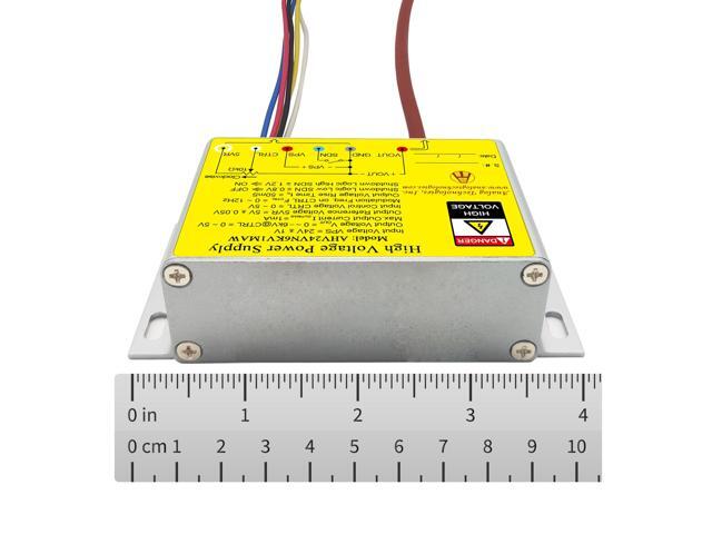 Compact High Voltage Power Supply 0 to -6kV Output Voltage 1mA Output ...