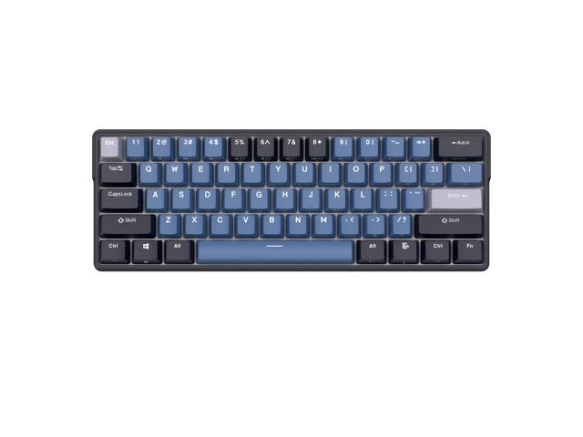 RK ROYAL KLUDGE RK61 Plus 2.4G Wireless Bluetooth Mechanical Keyboard ...