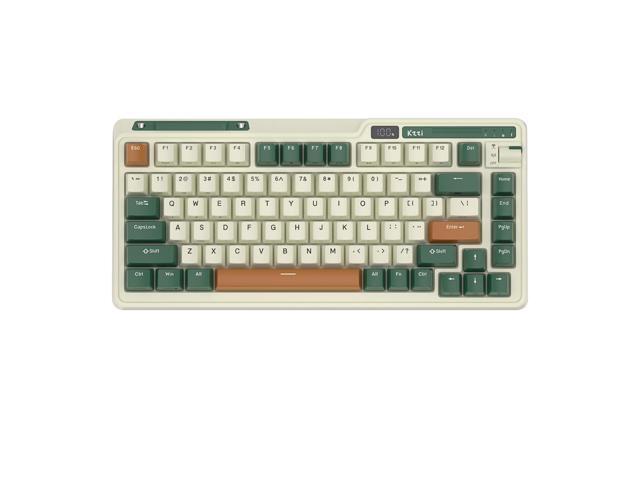 KZZI K75 Pro Gasket Structure Tri-mode Mechanical Keyboard 82 Keys 75% ...