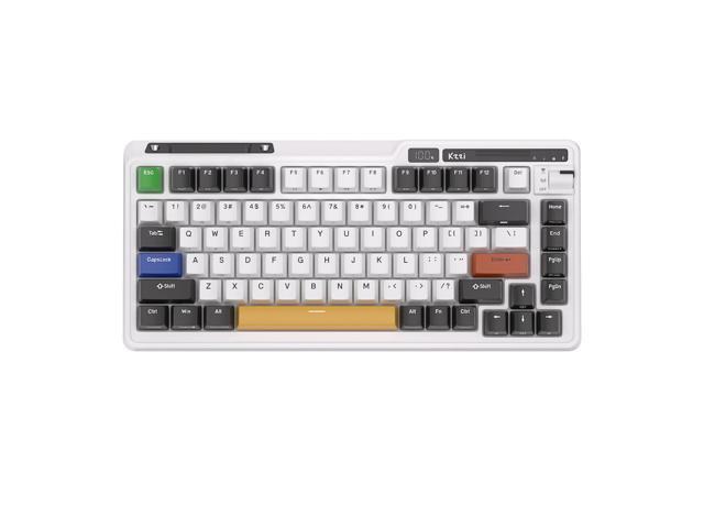 KZZI K75 Pro Gasket Structure Tri-mode Mechanical Keyboard 82 Keys 75% ...