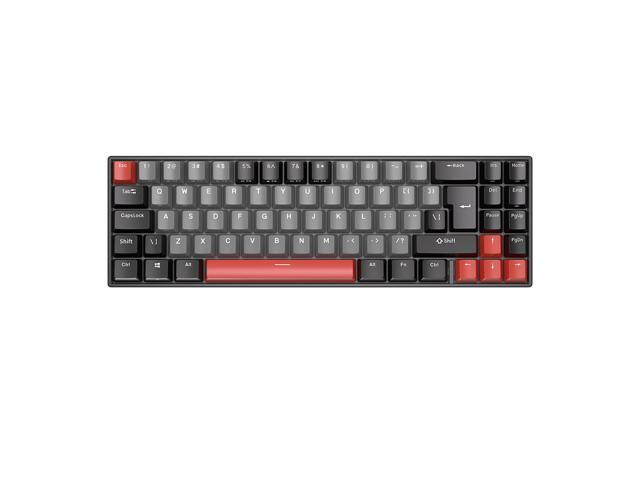 RK ROYAL KLUDGE RK71 Mechanical Gaming Keyboard 70% Layout Compact ...