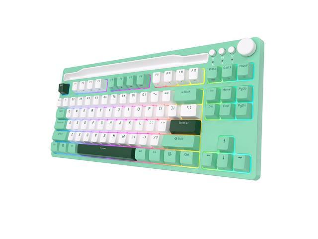 RK Royal Kludge H87 Wireless Mechanical Keyboard Hot-wappable Tri-Mode ...