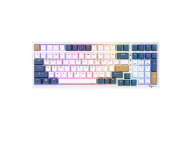 RK Royal Kludge RK98 2.4G Wireless Gaming Mechanical Keyboard 100 Keys ...