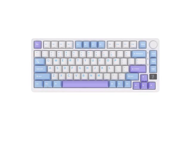 RK ROYAL KLUDGE M75 Mechanical Keyboard 2.4GHz/Bluetooth/USB-C Wired ...