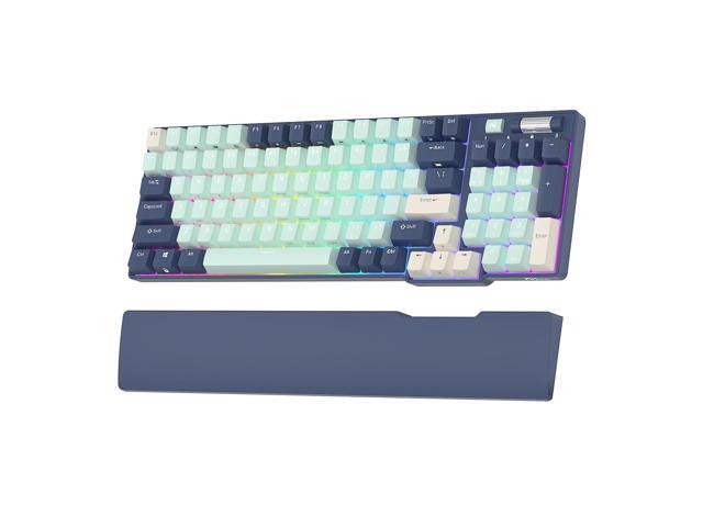 RK ROYAL KLUDGE RK96 RGB Limited Ed 90% 96 Keys Wireless Triple Mode ...