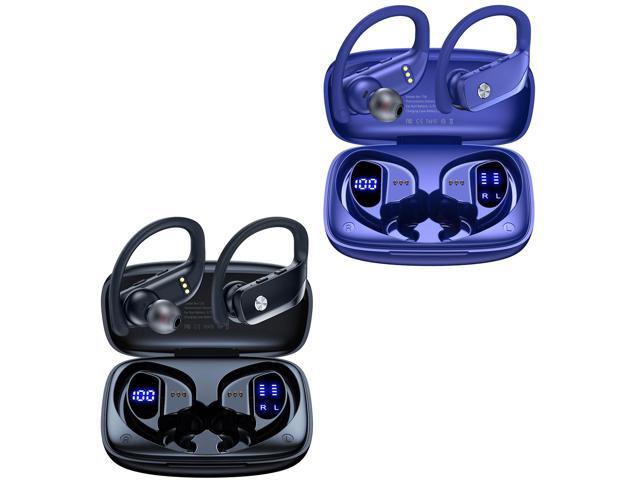 bmani 2 Sets Wireless Earbuds Bluetooth Headphones 48hrs Play Back ...