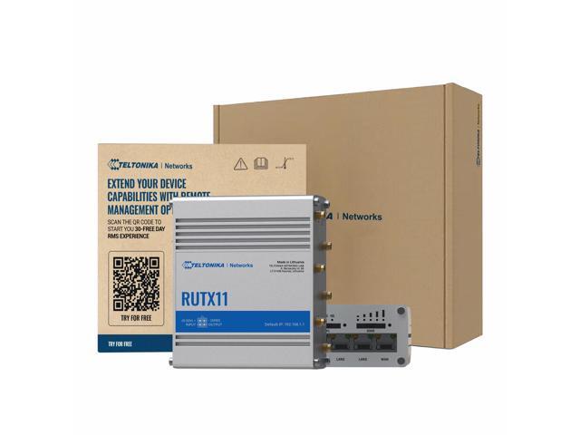 Teltonika RUTX11 Industrial Cellular WiFi Router Dual SIM Card Slot ...