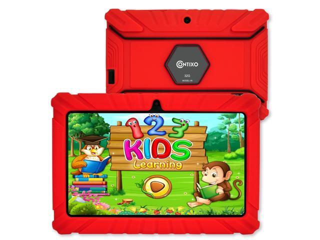 Contixo V8 7" Kids Tablet - 32GB Storage, Pre-Loaded Exclusive Ad-free ...