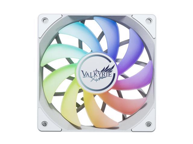 Valkyrie V12 Reverse PC Case Fan - White 120mm - High Airflow 75CFM ...