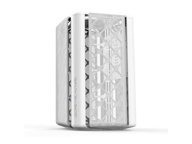 Geometric Future M2 The ARK Mesh White, High Airflow Open Frame, mATX ...