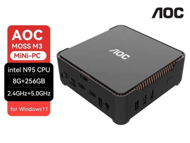 AOC Mini PC MOSS M3 Mini Computer Mini PC Barebone System Intel N95 ...