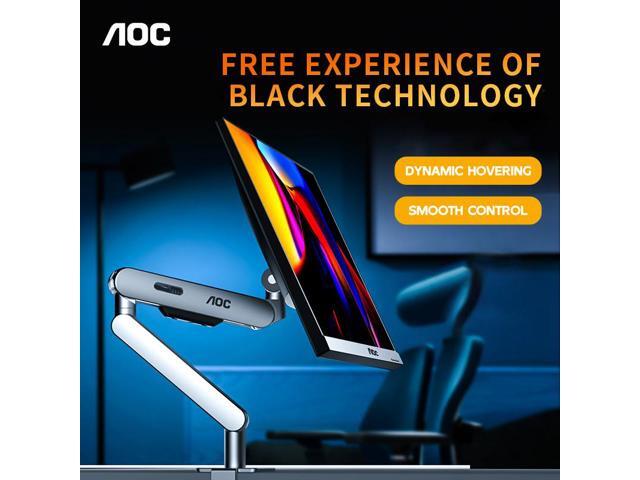 AOC Single Monitor Desk Mount 17"-34" Inch Weight up to 19.8 lbs Screen ...