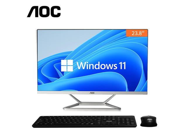 AOC All-in-One PC Business Desktop 23.8" FHD Screen AMD R3 3250U 512 GB ...