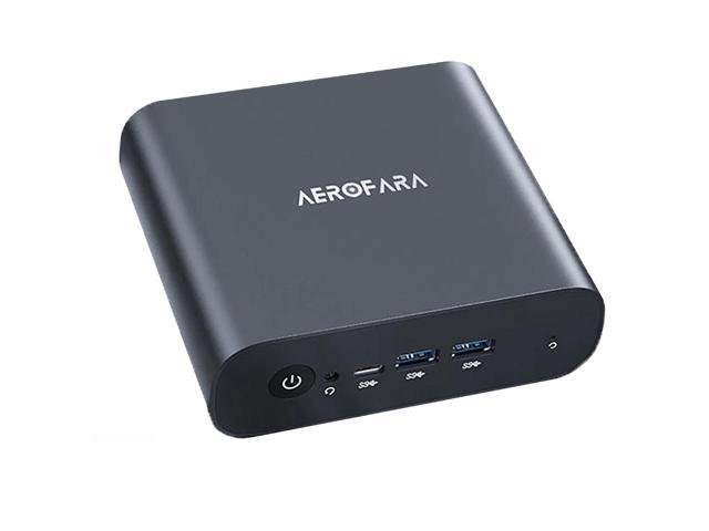 AEROFARA Mini PC Windows 11 Pro TANK56 AMD Ryzen 5 5600U 6 Core ...
