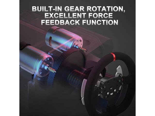 Force Feedback Steering Wheel,PXN V10 Racing Wheel 270°/900° Rotation ...