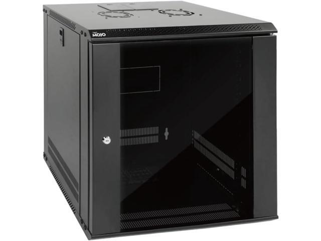 TECMOJO 12U Wall Mount Server Cabinet IT Network Rack Enclosure ...