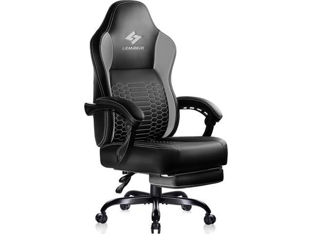 LEMBERI Big and Tall Gaming Chair 400lb Weight Capacity,Gamer Chairs ...