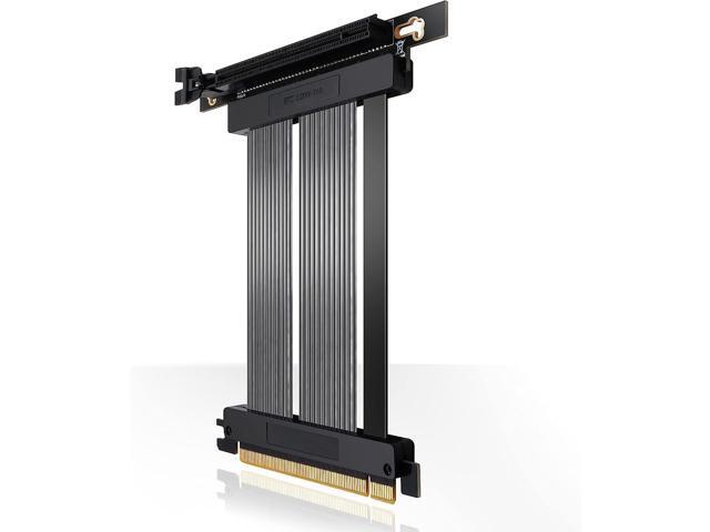 FAB [20cm] PCIE 4.0 16x Extreme High Speed Riser Cable PCI Express Port ...