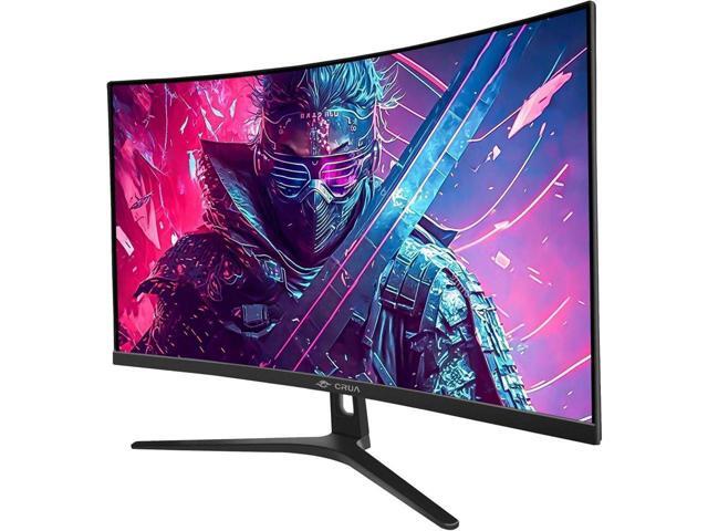 CRUA 32" Curved Gaming Monitor 144Hz QHD(2560x1440P) VA 1800R Display ...