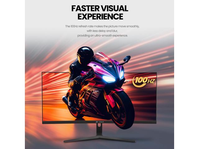 CRUA 30" Curved Gaming Monitor, 100Hz Ultrawide Computer Monitor, WFHD ...