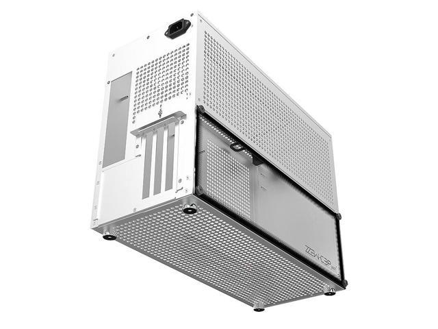ZZEW C3P MATX/ITX Computer Case, Silver Full Aluminum Micro ATX Mini ...