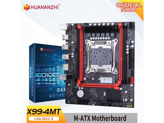 HUANANZHI X99 4MT LGA 2011-3 X99 Motherboard E5 2673 2676 2666 2678 2696 V3 V4 support DDR3 RECC ...