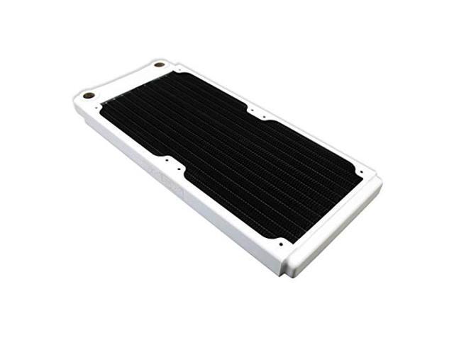 XSPC TX240 Ultra Thin Radiator, 120mm x 2, Dual Fan, White - Newegg.com