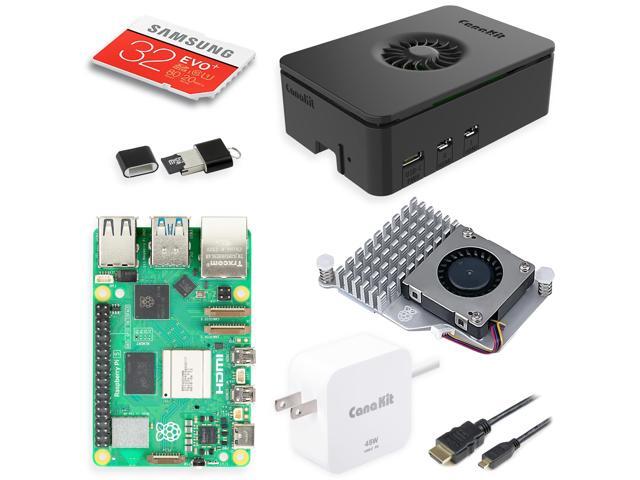 CanaKit Raspberry Pi 5 Essentials Starter Kit (4GB RAM) - Newegg.com