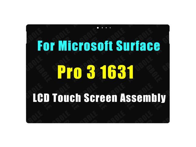 GBOLE Screen Replacement for Microsoft Surface Pro 3 1631 LCD Touch ...