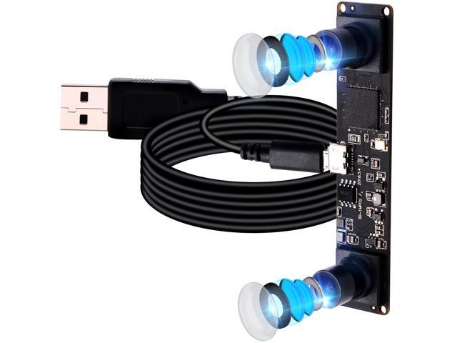 ELP Dual Lens USB Camera Module Synchronization Webcam Board for ...