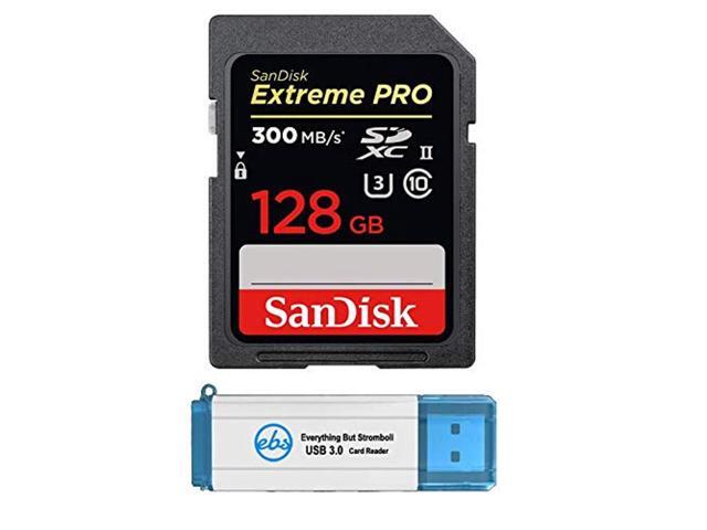 SanDisk 128GB SDXC SD Extreme Pro UHS-II Memory Card Works with Nikon ...