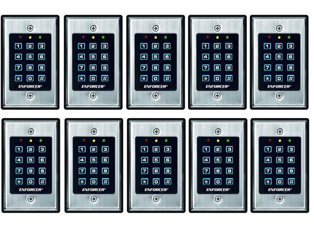 Seco-Larm SK-1011-SDQ Enforcer Access Control Keypad (Pack of 5), Up to ...