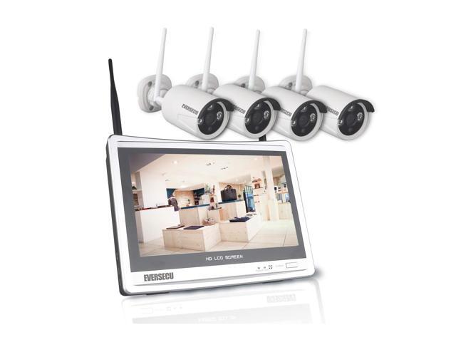 [8CH Expandable] 2K 3MP Home Security Cameras System with 12 Inch ...