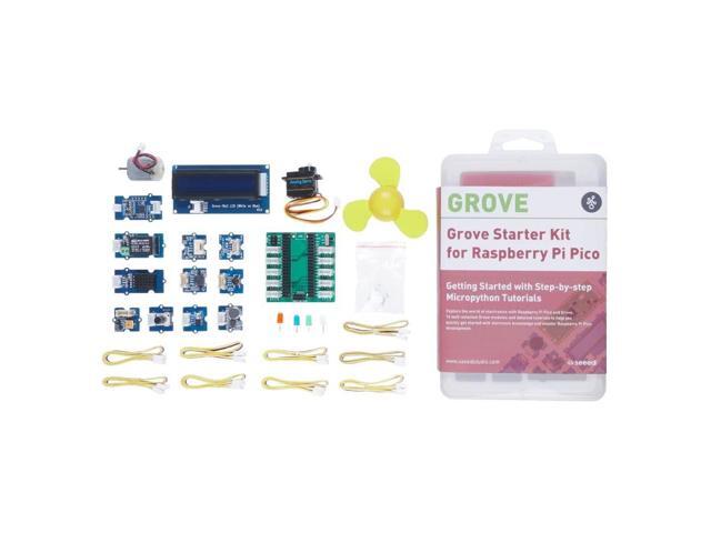 Seeed Studio Grove Starter Kit for Raspberry Pi Pico, with Detailed ...
