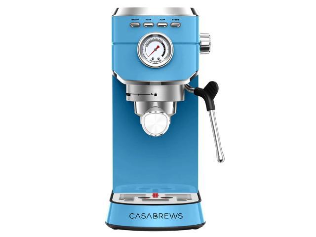Casabrews 20 Bar Espresso Machine Semi-Automatic Coffee Maker with Milk ...