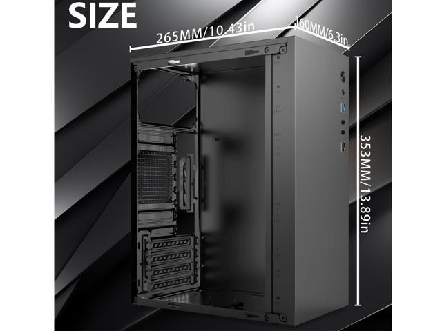 Micro ATX case, Mini itx case with USB3.0, USB2.0 I/O Port,&Standard ...