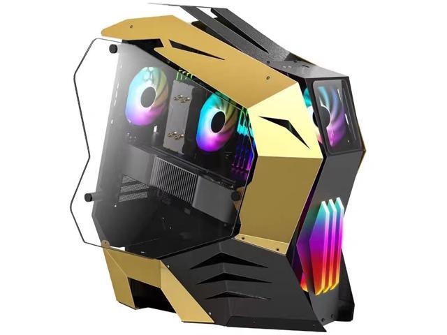 Gaming Case with Integrated RGB Lighting System, Support / ATX /Micro ...