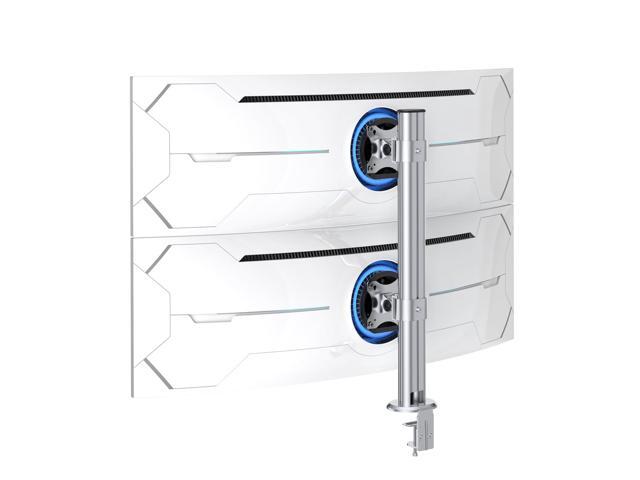 BEWISER Dual Monitor Stand Desk Mount- Vertical Heavy Duty Monitor ...