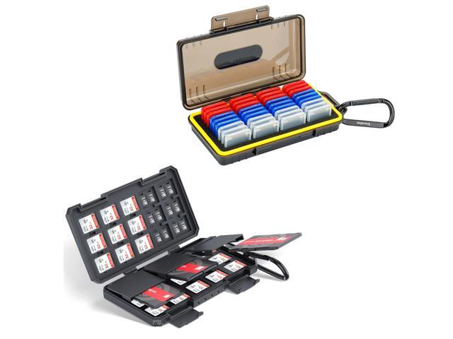 Dual Protect Memory Card Case + New Memory Card Case: for Storage SD ...