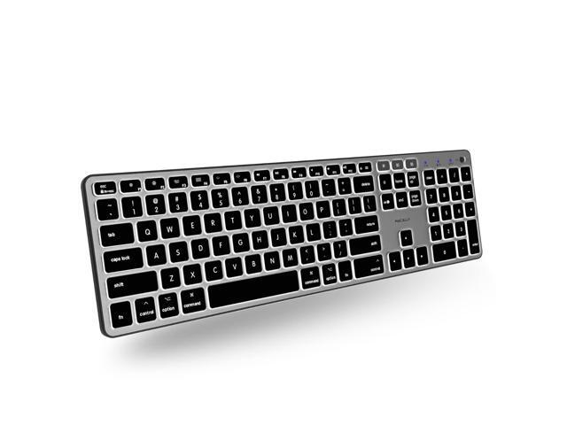 Macally Backlit Bluetooth Keyboard for Mac - Compatible Apple Keyboard ...