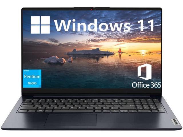 Lenovo IdeaPad Laptop, 15.6" FHD Display, Intel Pentium Silver N6000 ...