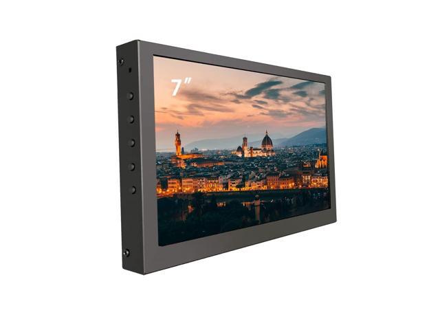 LESOWN 7 inch Monitor Small Monitor HDMI LCD Display PC Case Secondary ...